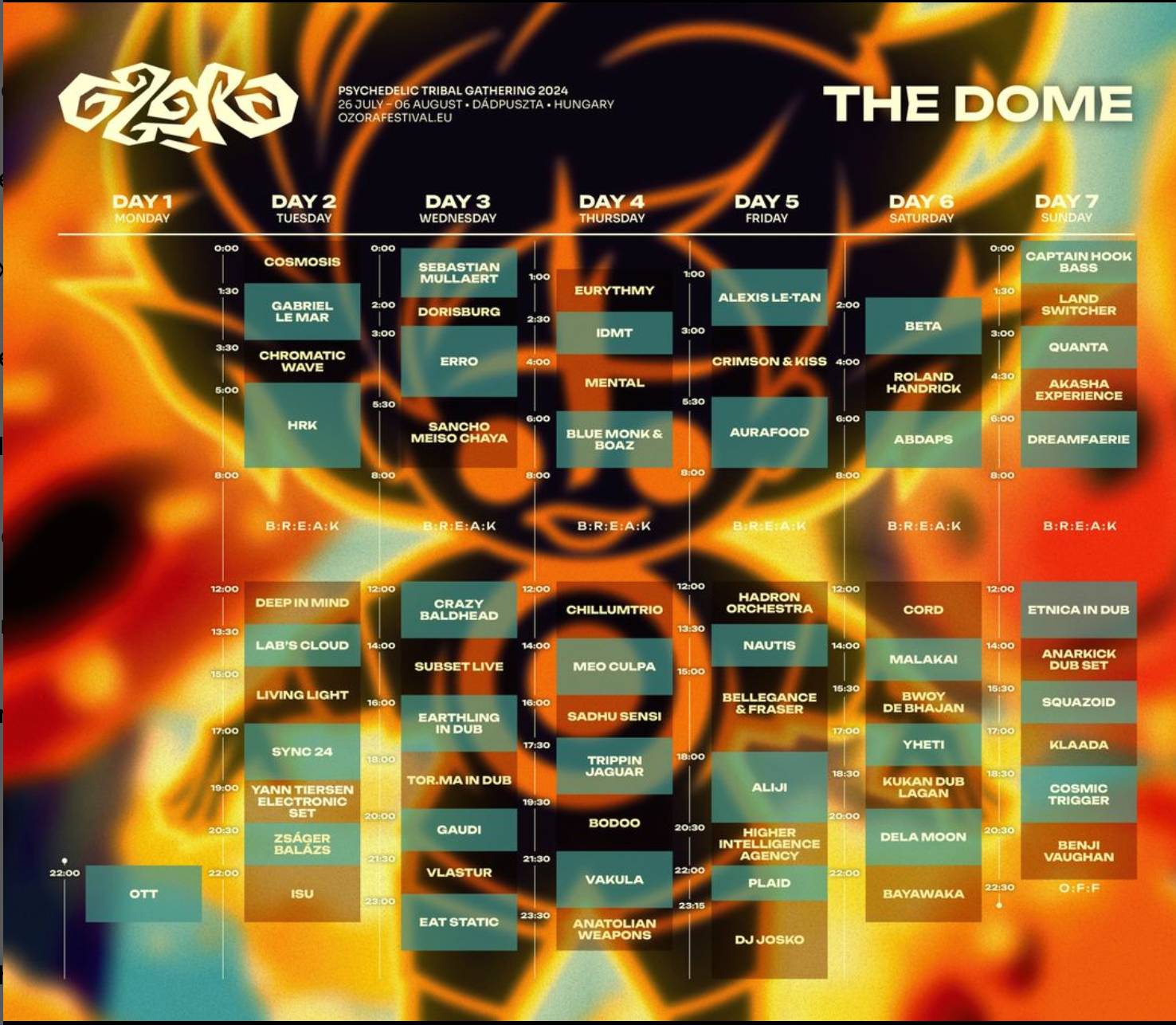 [festival] Ozora 2024 (Hungary) - THE DOME